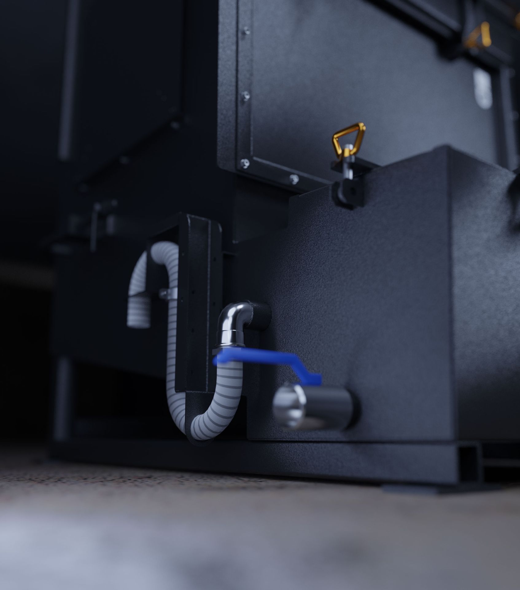 Wet cyclone separator - Version: for aluminium dust | Max. volumetric ...