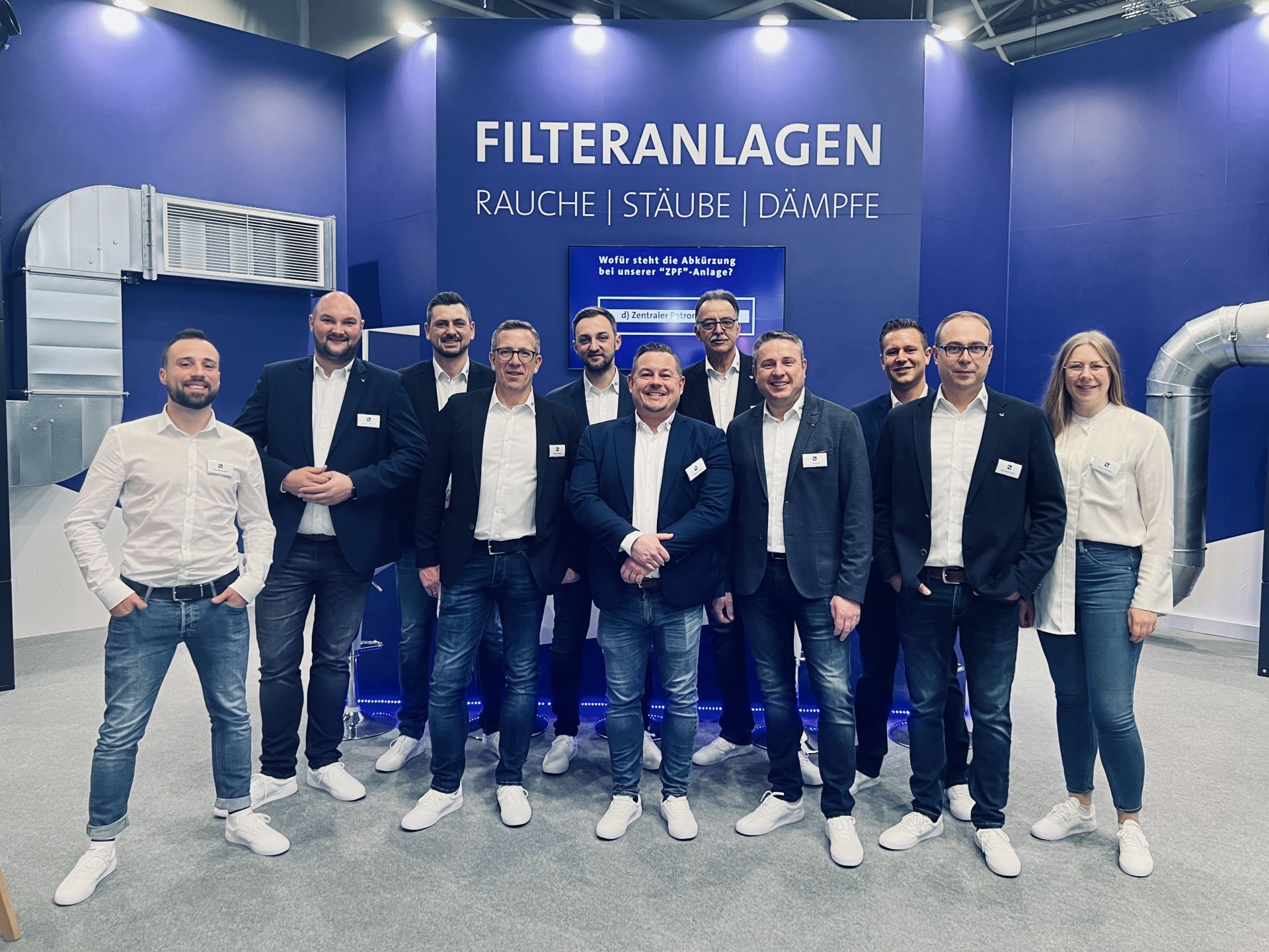 Finally, pure trade fair feeling again!