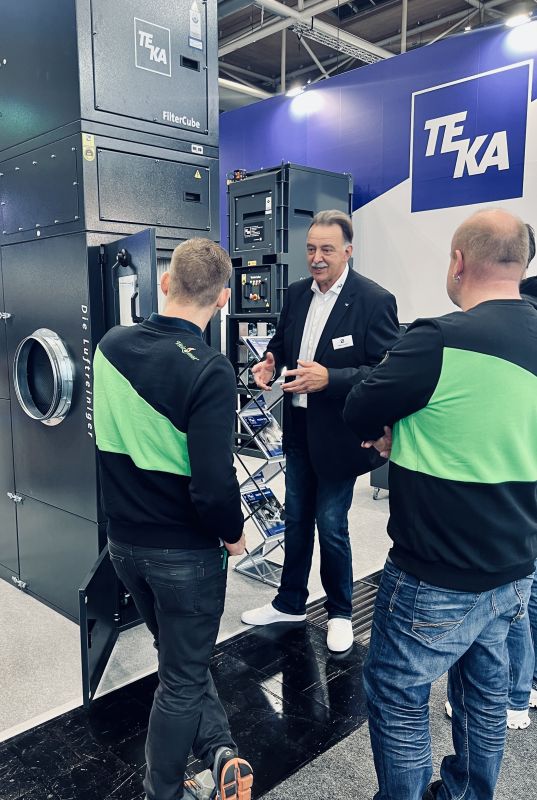 Finally, pure trade fair feeling again!